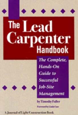 Lead Carpenter Handbook by Steven Bliss: Used 9780963226877| eBay