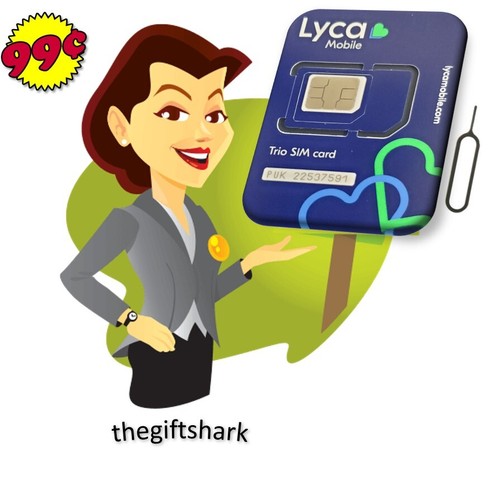 LYCAMOBILE LYCA MOBILE PLUS TRIO PREPAID SIM CARD NANO MICRO STANDARD ...