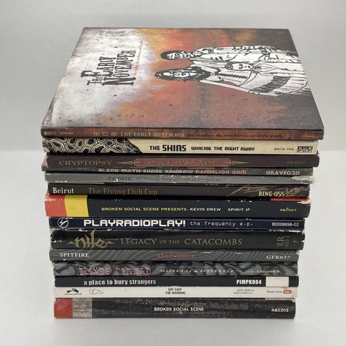 Large Lot Of Metalcore Post Hardcore Indie Rock Emo CDs Early November ...