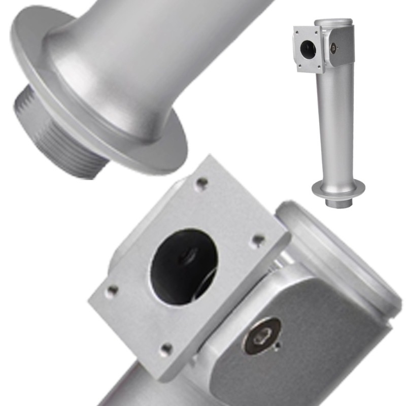 Aluminum Holder Secure Face Recognition Stand Simple Installs for ...