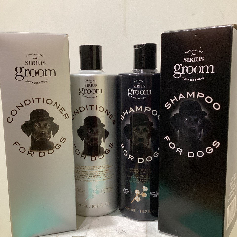 Avon Sirius Groom Shiny & Bright Shampoo & Conditioner For Dogs | eBay