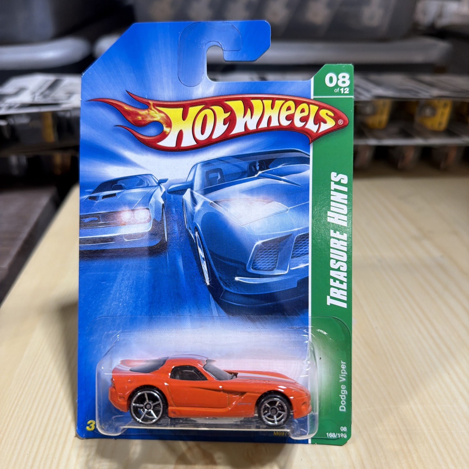HOT WHEELS TREASURE HUNT 2008 DODGE VIPER ORANGE | eBay