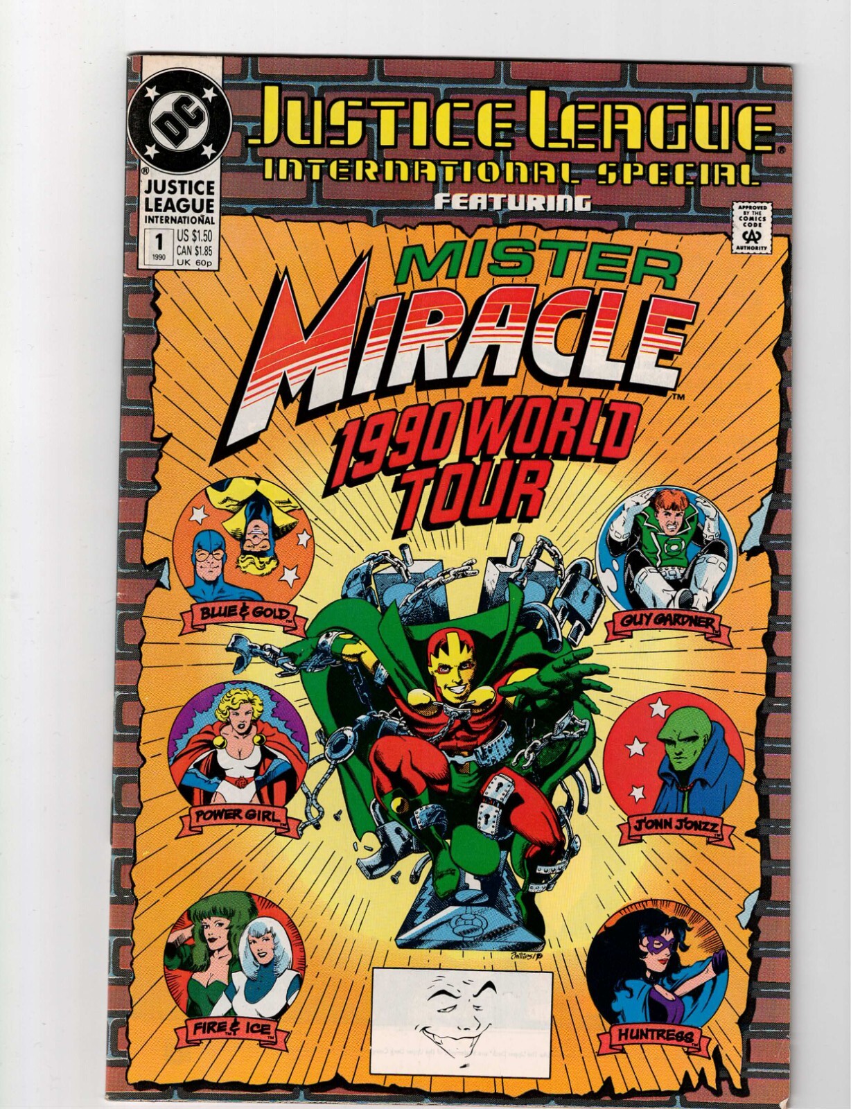 Justice League International Special #1 DC Comics Direct G/ VG FAST ...