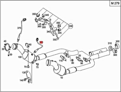 Genuine MERCEDES BBDC X222 W242 C117 Lambda sensor 0075426318 | eBay