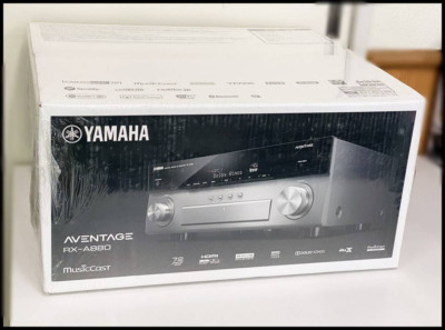Yamaha RX-A880 AV Receiver 7.2ch New in Box Factory Sealed Japan Seller ...