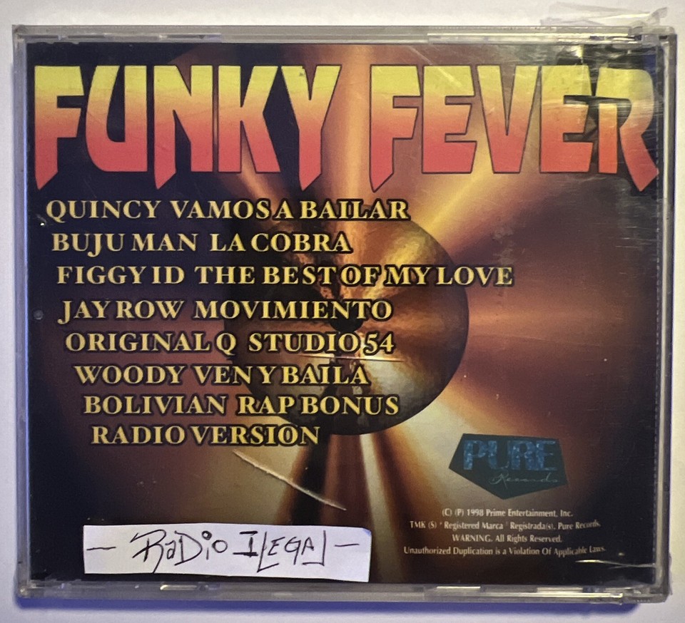 FUNKY FEVER, BUJU MAN, ORIGINAL Q, DJ PLAYERO, DADDY YANKEE, VICO C ...
