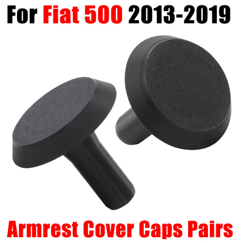 For 2013-19 Fiat 500 Armrest Cover Cap Replacement Armrest Caps ,3D ...