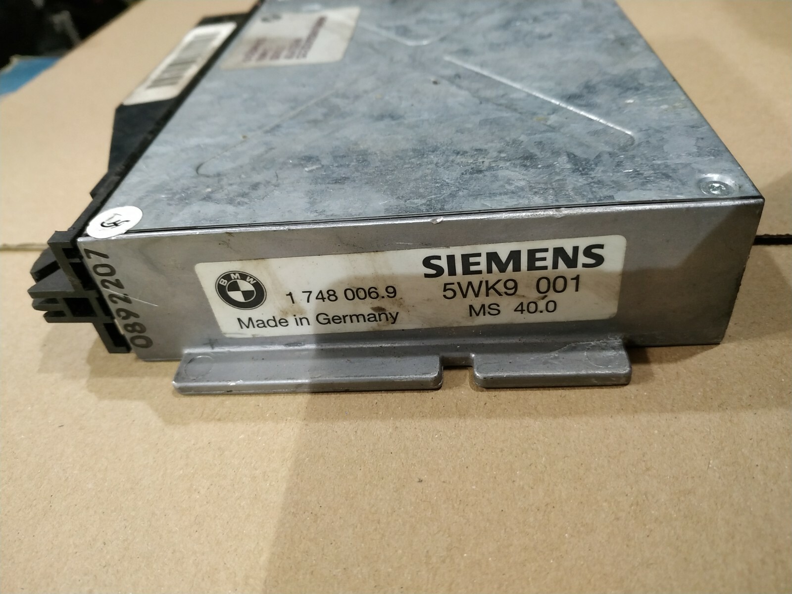 BMW E34 520i E36 320i M50 M50B20 ENGINE ECU DME CONTROL UNIT MS40.0 ...