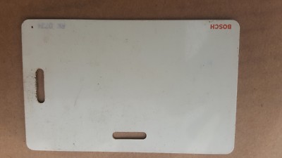 Bosch Radionics ReadyKey Cards | eBay