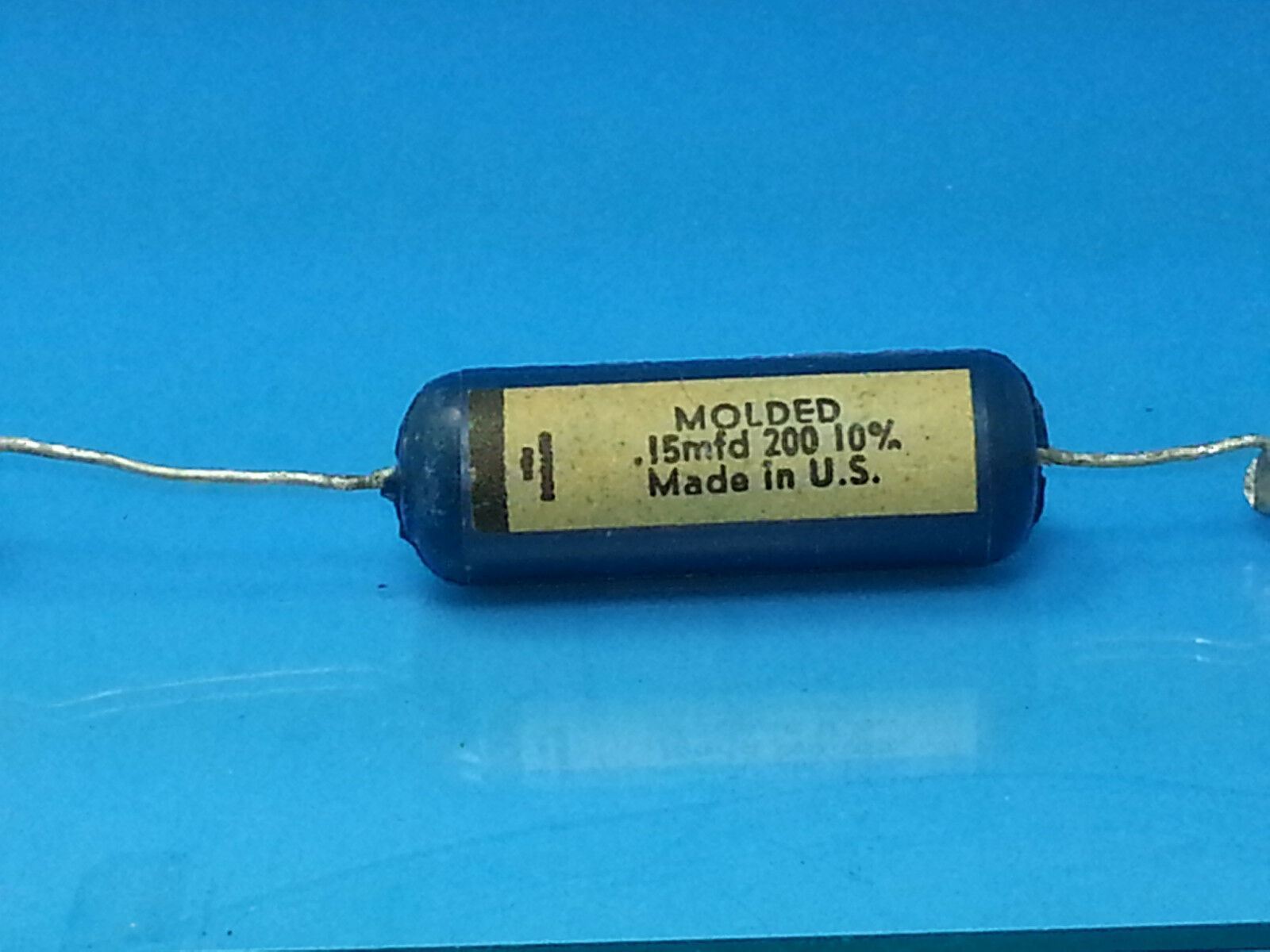Bass capacitor 0.15uf Ajax Blue Molded 200 volt qty 1 tested RESTORE ...