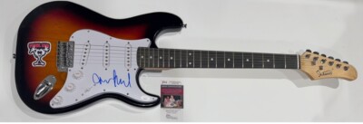 MIKE MCCREADY SIGNED SUNBURST ELECTRIC GUITAR PEARL JAM AUTOGRAPHED JSA ...
