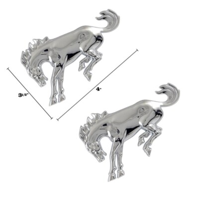 1966-1996 2021-2022 Ford Bronco Emblem Bronco Horse Uni Peel & Stick ...