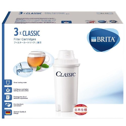 3 x Genuine Brita Classic Water Filter Cartridges ( BJ-C3 ) | eBay ...