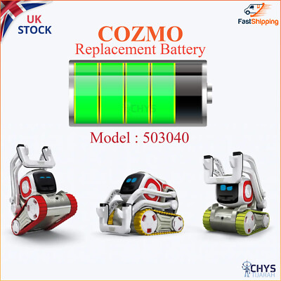 COZMO ROBOT BATTERY REPLACEMENT / UPGRADE 3.7V 503040 600mAh Li-ion ...