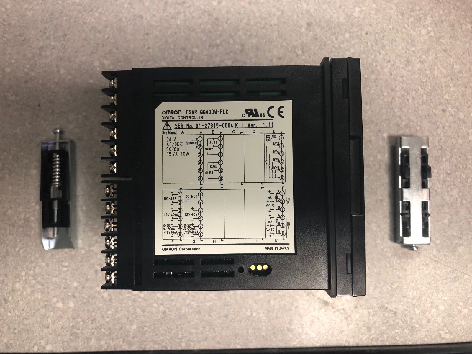 Omron E5AR-QQ43DW-FLK Digital Controller | eBay