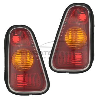 BMW Mini Rear Light R50/R53 2001-2004 Hatchback Tail Lamp Lens Pair ...
