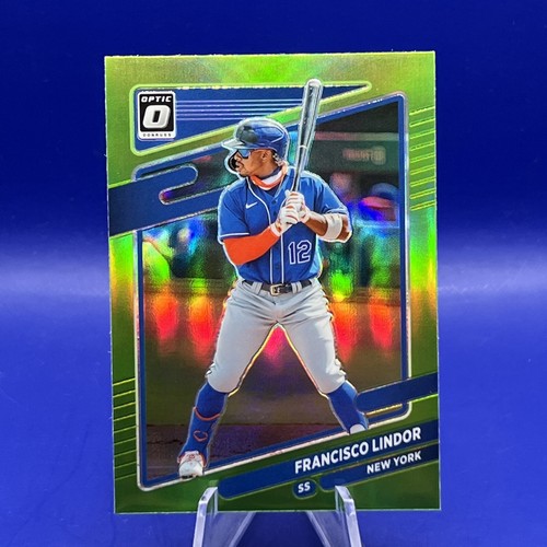 Francisco Lindor 2021 Optic Lime Green Prizm | eBay