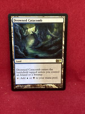 MTG 1x Drowned Catacomb Core Set 2010 M10 Modern Magic the Gathering ...