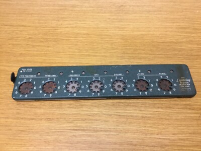 Cash Register, Adding Machines - Vintage Lightning Adding Machine