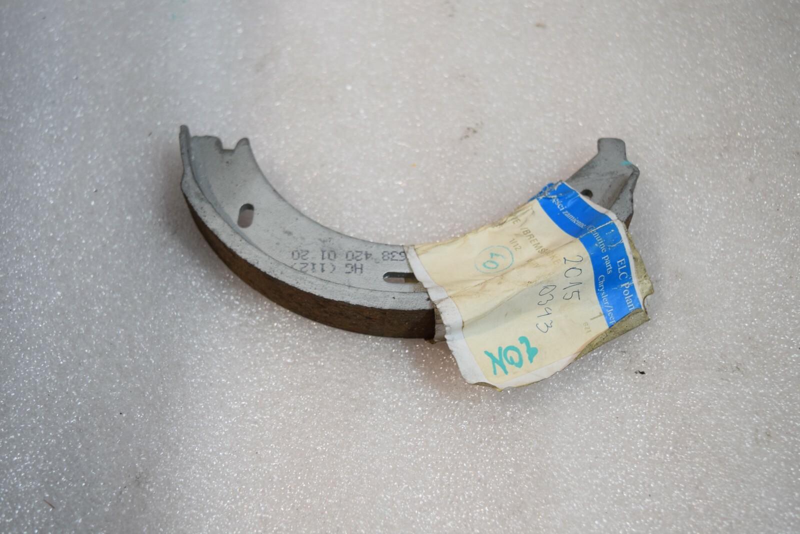 MERCEDES W638 REAR BRAKE SHOE NEW ORIGINAL 1 PIECE 6384200120 | eBay