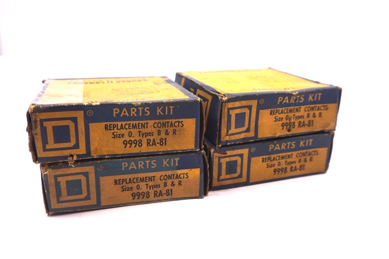 4 NEW SQUARE D 9998-RA81 CONTACT KIT 9998RA81 | eBay