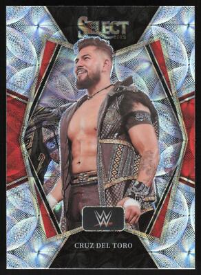 Cruz Del Toro 2022 Panini Select WWE # 178 Premier Level Scope Prizm ...