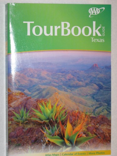 AAA TourBook Guide Texas 2013 Edition | eBay