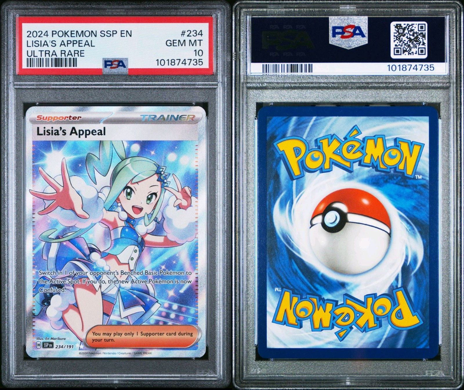 Lisia's Appeal 2024 Scarlet & Violet: Surging Sparks #234/191 Ultra ...