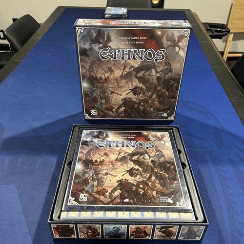 Ethnos Board Game Paolo Mori CMON Games Complete Fantasy Area Control ...