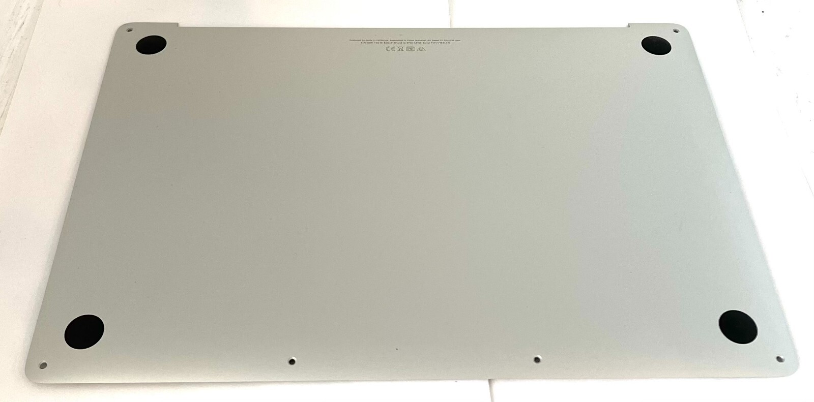 Genuine Apple MacBook Pro 13" 2019 A2159 Bottom Back Case Cover Silver ...