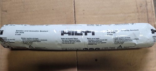 Hilti CP 506 Smoke and Acoustic Sealant 412590 19.6 Fl. Oz. white lot ...