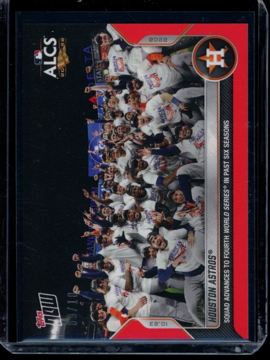 2022 Topps Now #1131 Houston Astros Red Parallel Card #d /10 | eBay
