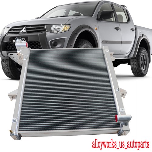 3 Row Radiator For 2006-2012 07 Mitsubishi Triton ML MN L200 2.5 DID ...