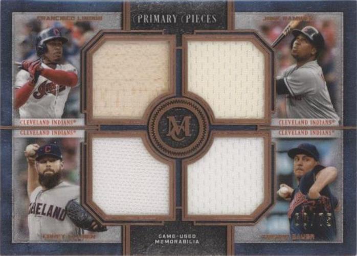 2019 Topps Museum Collection - Primary Pieces Four Player Quad Relics ...