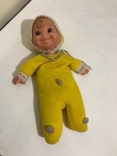 Vintage 70s Mattel Baby Beans Booful Doll in Yellow | eBay