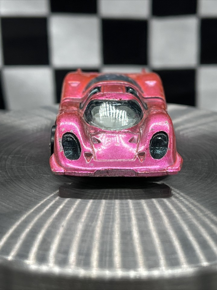 1970 Hot Wheels Redline Porsche 917 U.S. Hot Pink Redline **Near Mint ...