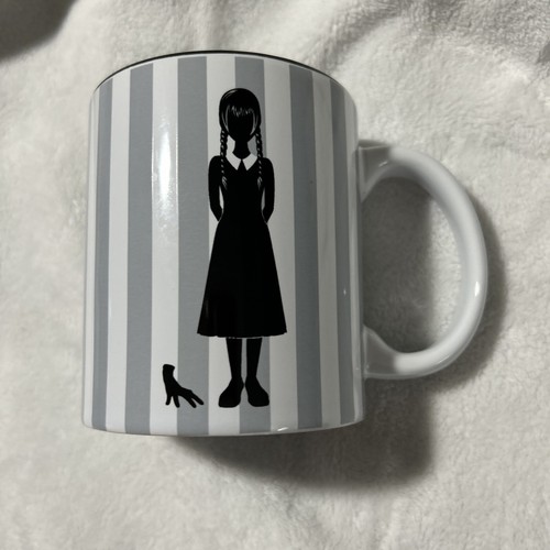 New Wednesday Addams Ceramic Coffee Mug "On Wednesdays We Wear Black ...
