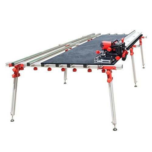 Large Slab Electric Tile Cutter 45 Degree Chamfer Portable Track ...