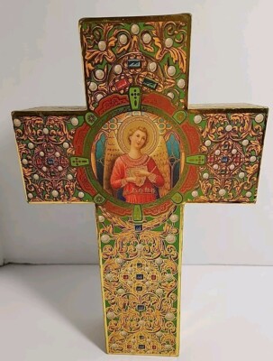 Vintage Punch Studio Decorative Cross-Shaped Box 11 in | eBay
