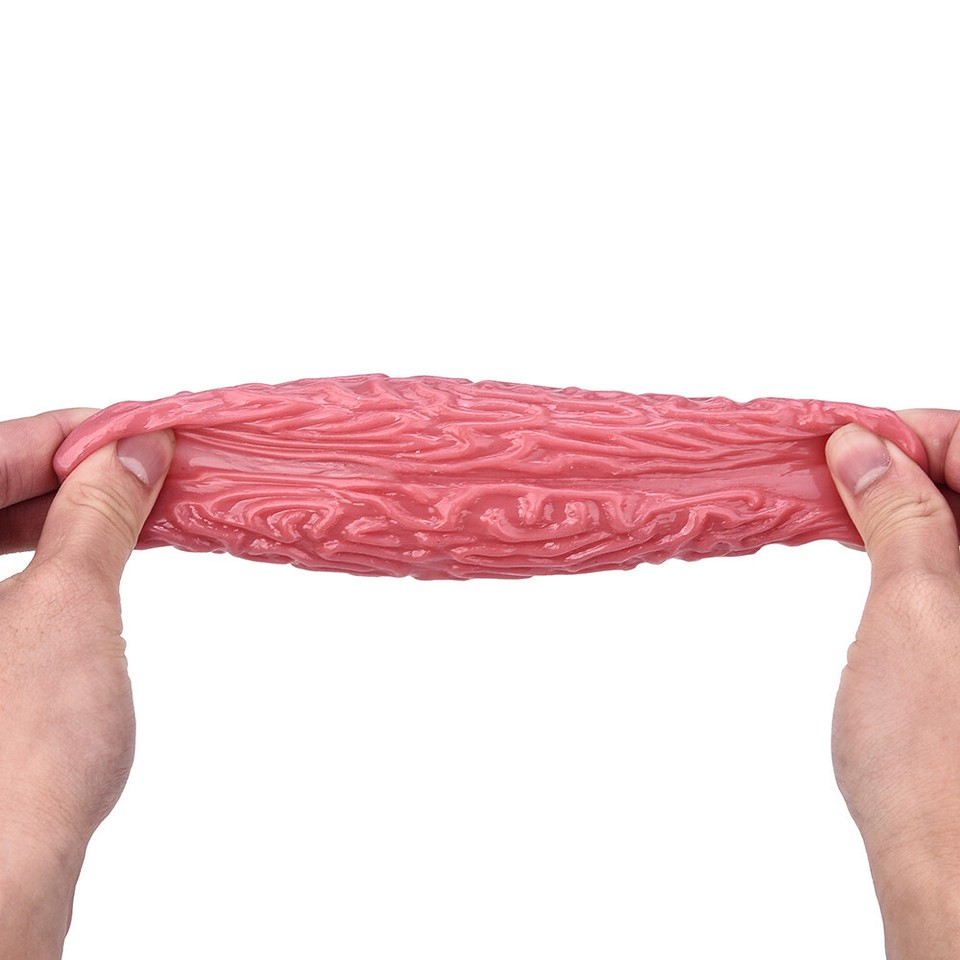 Novelty Squishy Brain Toy Squeezable Fun Toys Relieve Stress Ball Cure ...