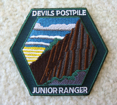 DEVILS POSTPILE NATIONAL MONUMENT Junior Ranger Patch - New Condition ...
