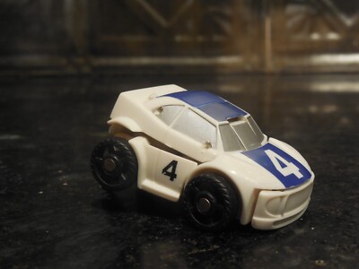 TRANSFORMERS Mini BOT SHOTS #370 Car to Robot 2011 White #4 Toy Action ...