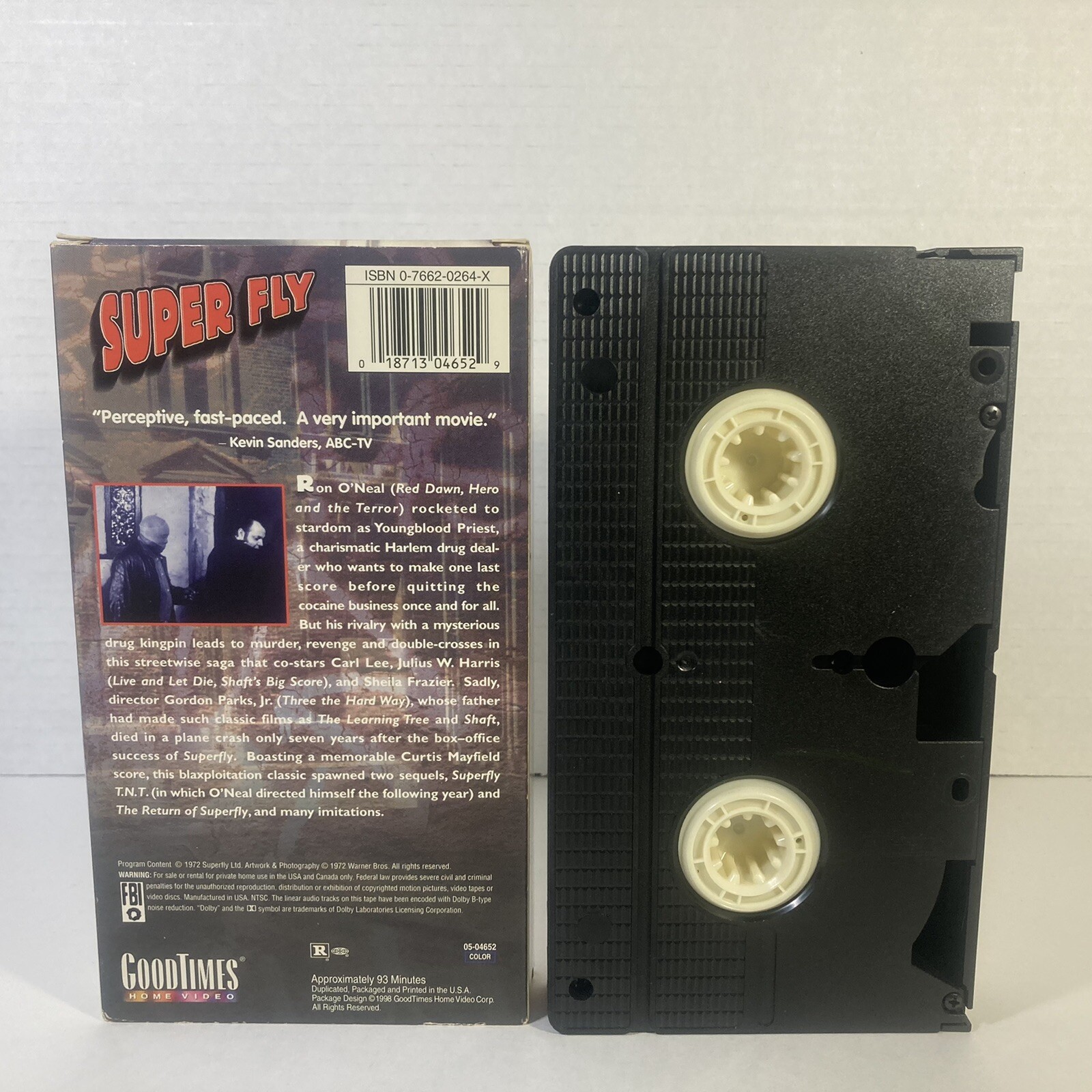 Superfly (VHS, 1972) Ron O'Neal, Carl Lee 18713046529| eBay