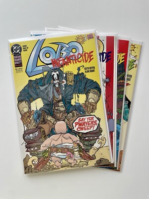 Lobo: Infanticide #1-4 (1992) Complete Mini Series DC Comics NM- | eBay
