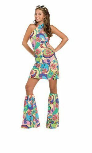Far Out Hippie Costume sizes s,m,xl 29034 | eBay