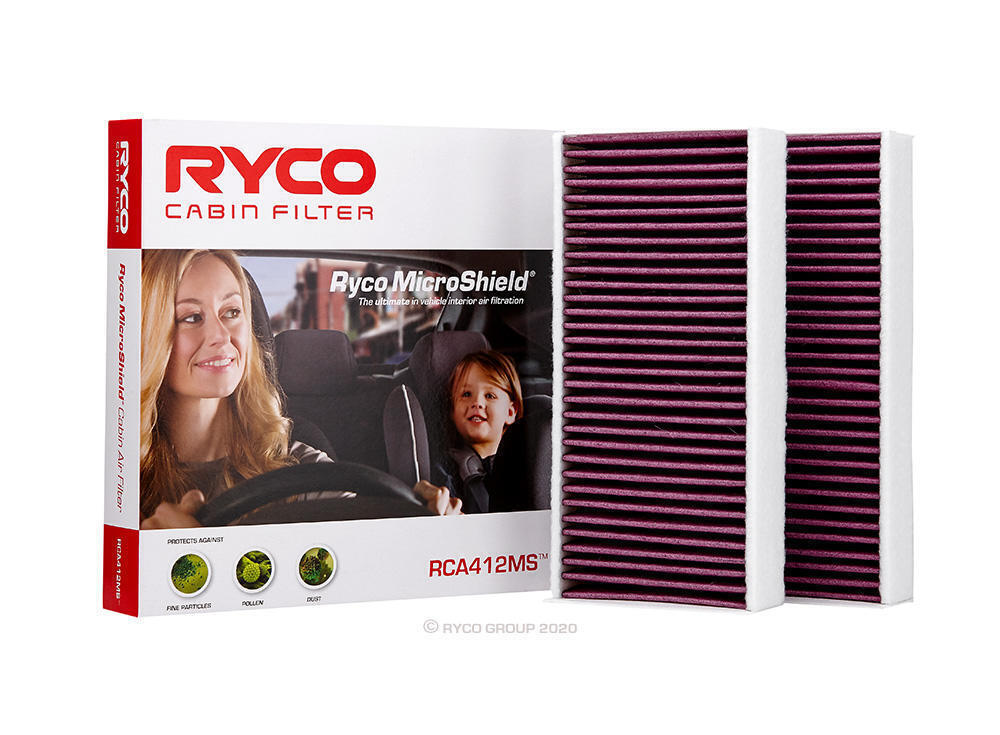 Air Cabin Pollen Filter - Micro RCA412MS Ryco For BMW i3 0.6LTP/E ...