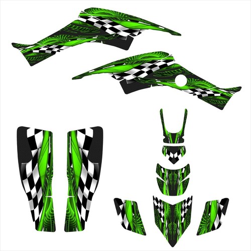 TRX400EX graphics 1999 - 2007 Honda 400EX stickers kit NO3500 Green | eBay