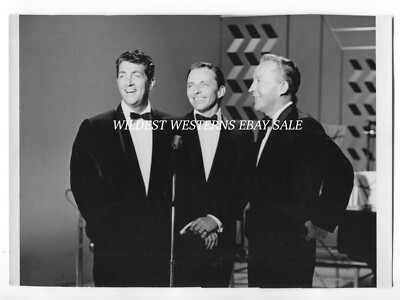 RAT PACK Original FRANK SINATRA Vintage Photo DEAN MARTIN Timex Spec ...