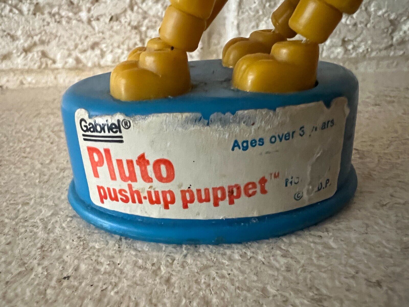 Gabriel Pluto Push-Up Puppet. Walt Disney Productions/Gabriel ...