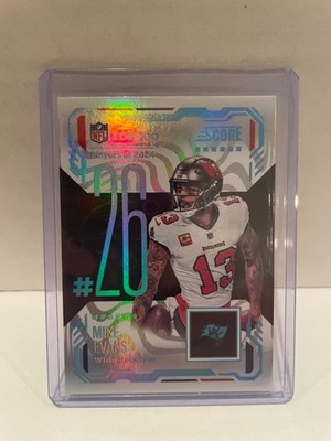 2025 Score Football Mike Evans NFL Top 100 Case Hit SSP #26 | eBay